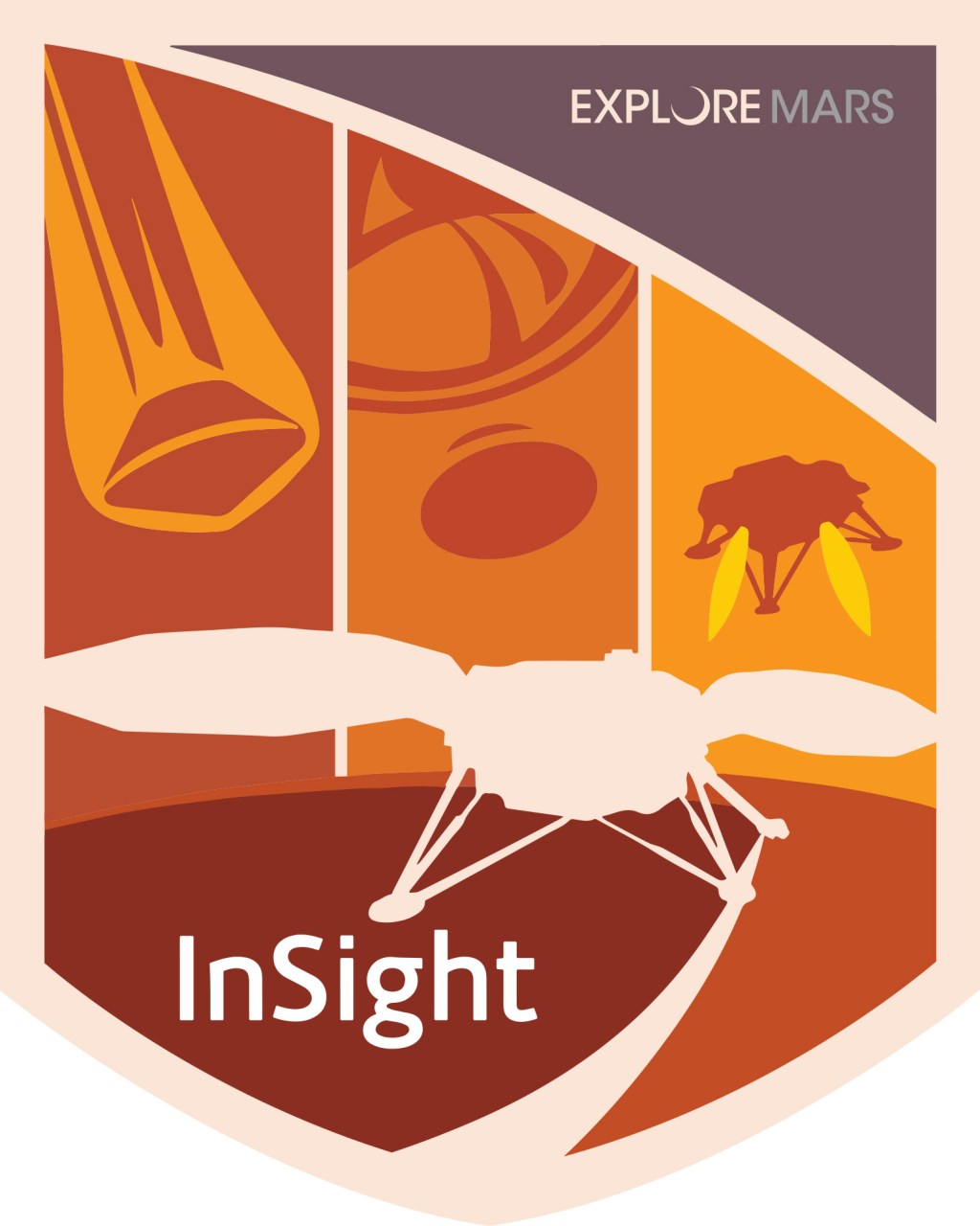 InSight Landing Sticker - NASA Science