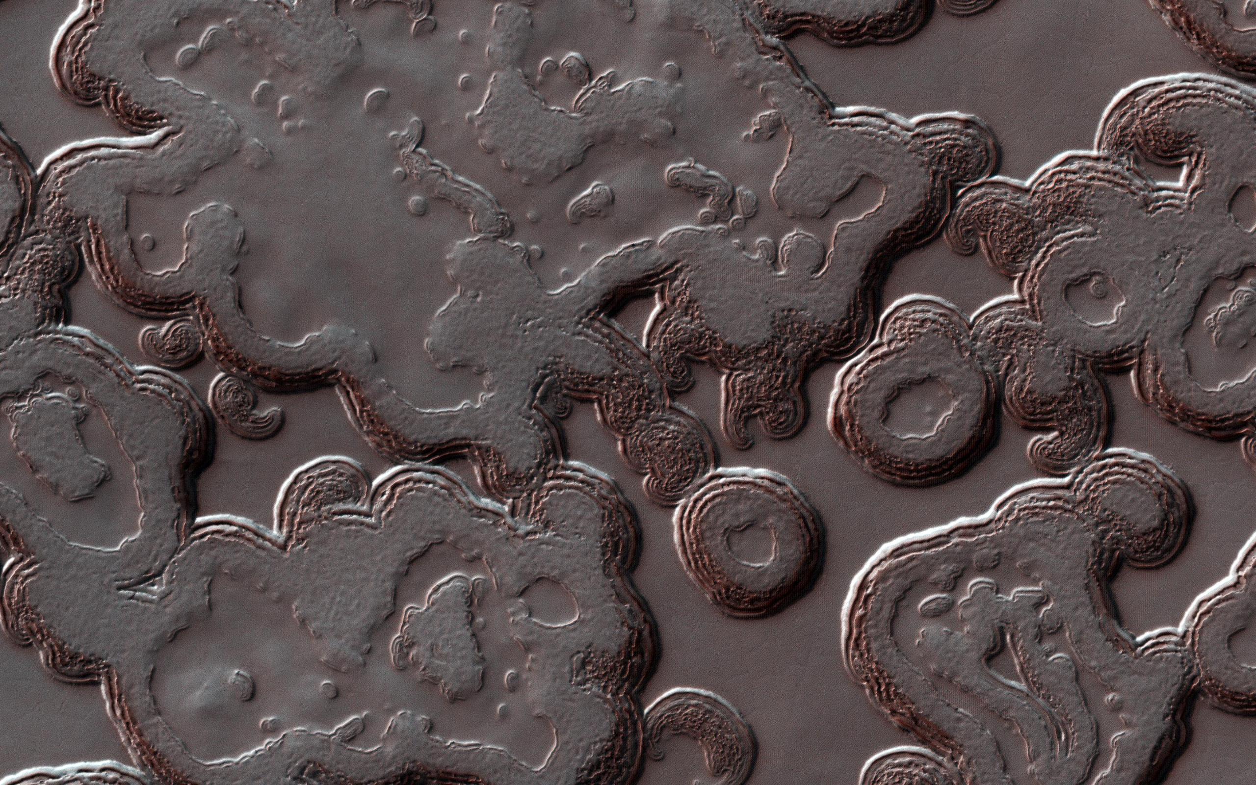Swiss Cheese on a Red Planet - NASA Science