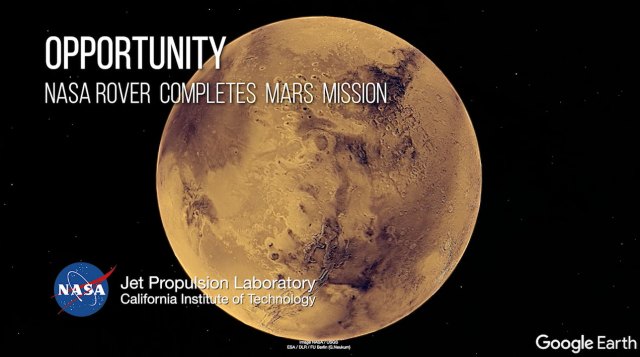 Opportunity: NASA Rover Completes Mars Mission - NASA Science