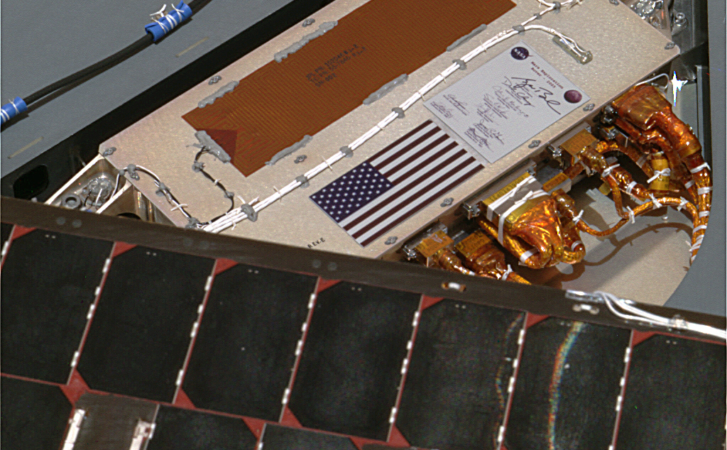 U.S. Flag on NASA's Spirit rover - NASA Science
