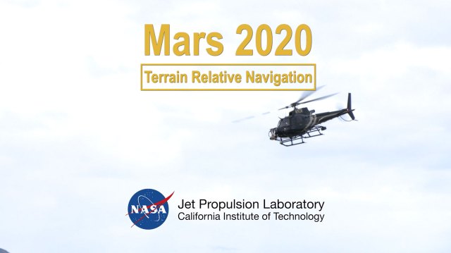 Landing NASA's Mars 2020 Rover with Terrain Relative Navigation - NASA ...
