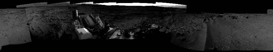 Sol 0055: Left Navigation Camera, Cylindrical Perspective - NASA Science