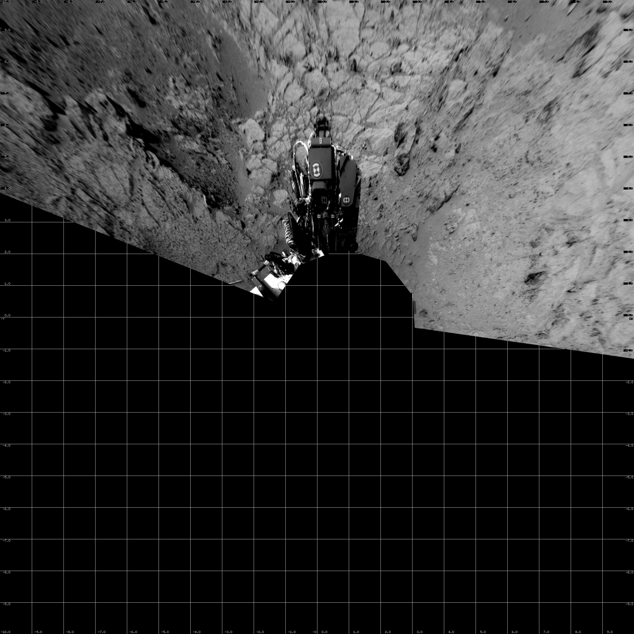 Sol 0111: Left Navigation Camera, Vertical Projection - NASA Science