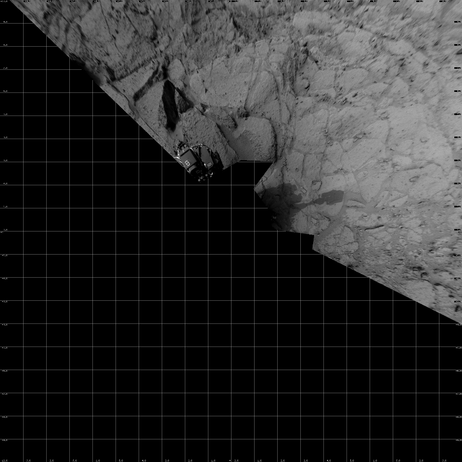 Sol 0121: Left Navigation Camera, Vertical Projection - NASA Science