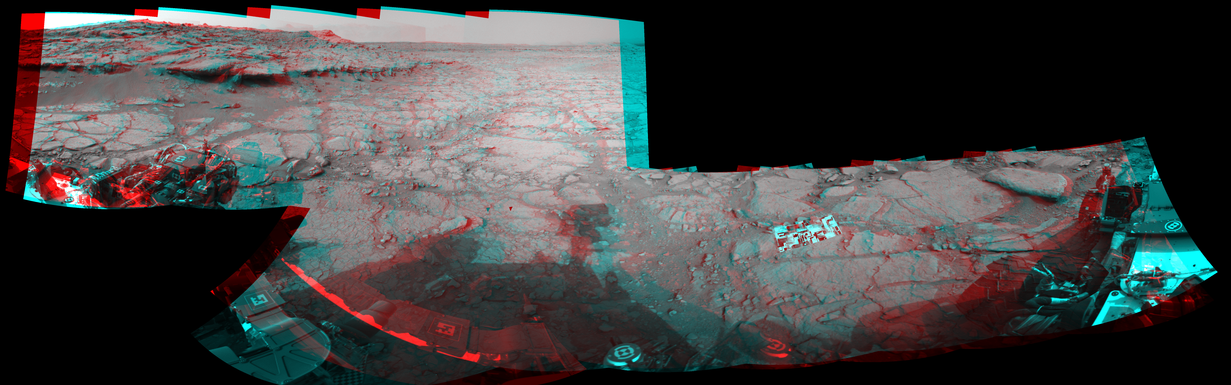 Sol 0127: Mast-Mounted Navigation Camera, Cylindrical Perspective ...