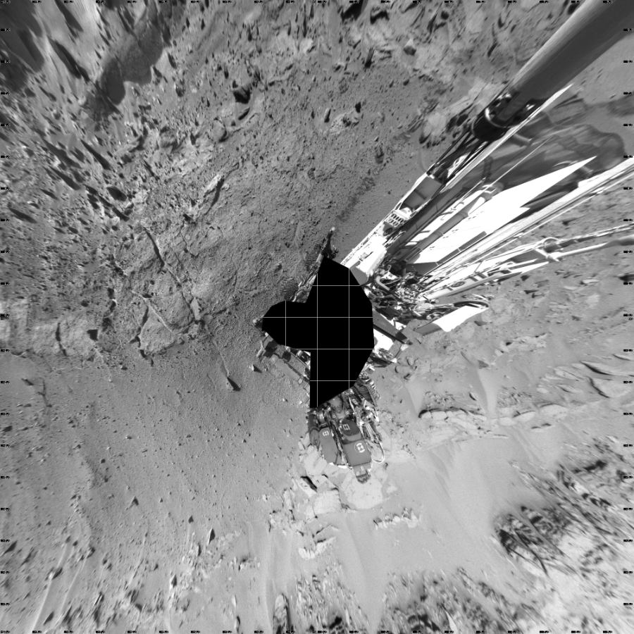 Sol 0539: Left Navigation Camera, Vertical Projection - NASA Science