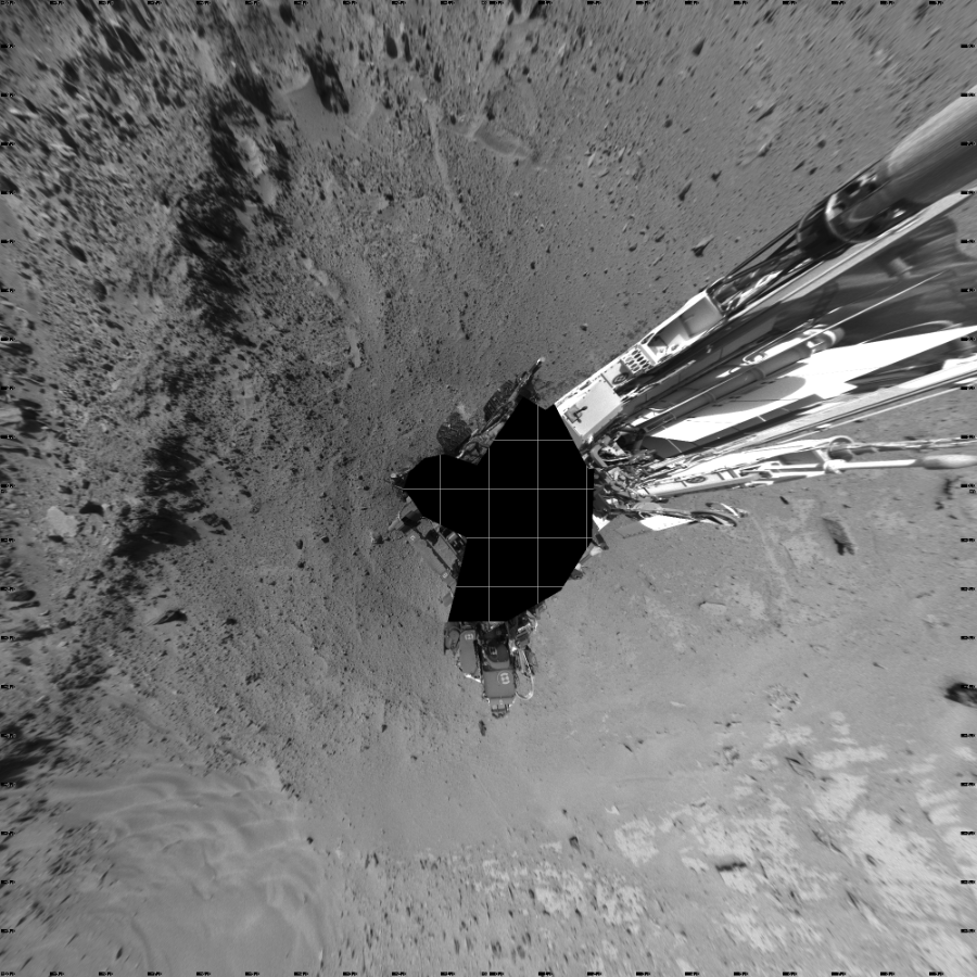 Sol 0552: Left Navigation Camera, Vertical Projection - NASA Science