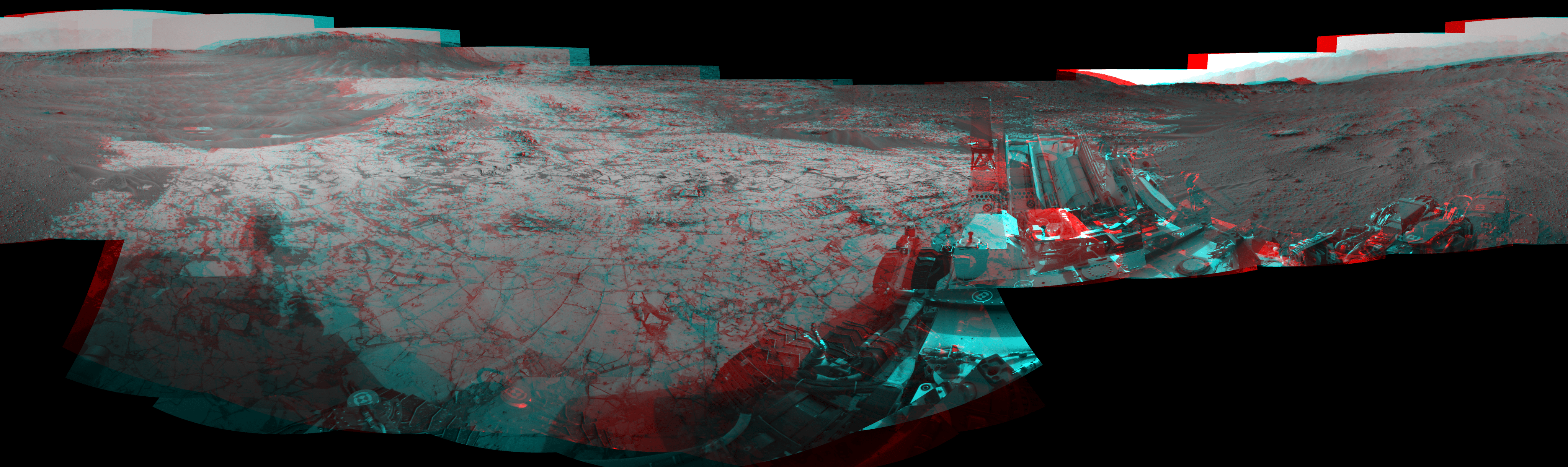 Sol 0862: Mast-Mounted Navigation Camera, Cylindrical Perspective ...