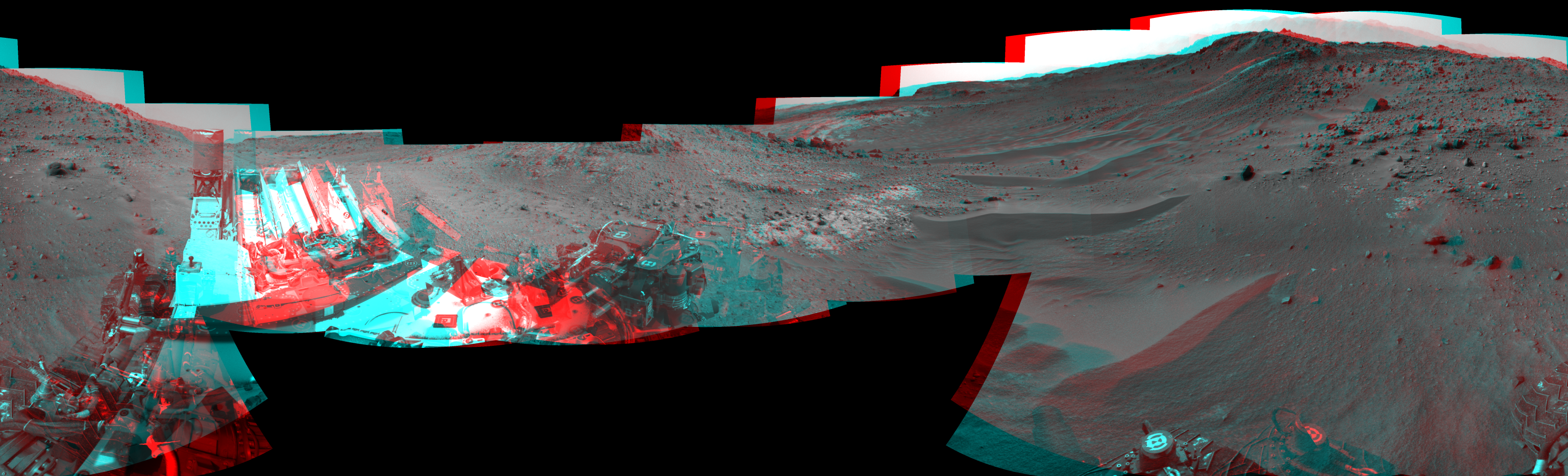 Sol 0951: Mast-Mounted Navigation Camera, Cylindrical Perspective ...