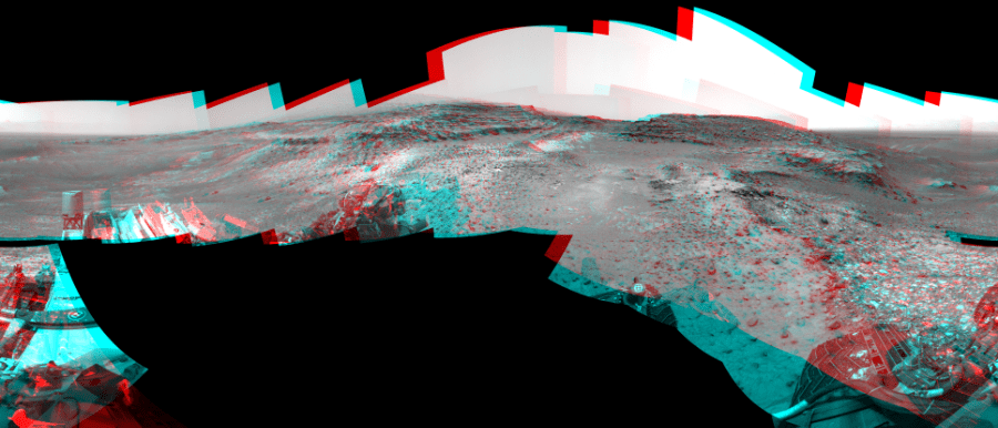 Sol 0991: Mast-Mounted Navigation Camera, Cylindrical Perspective ...