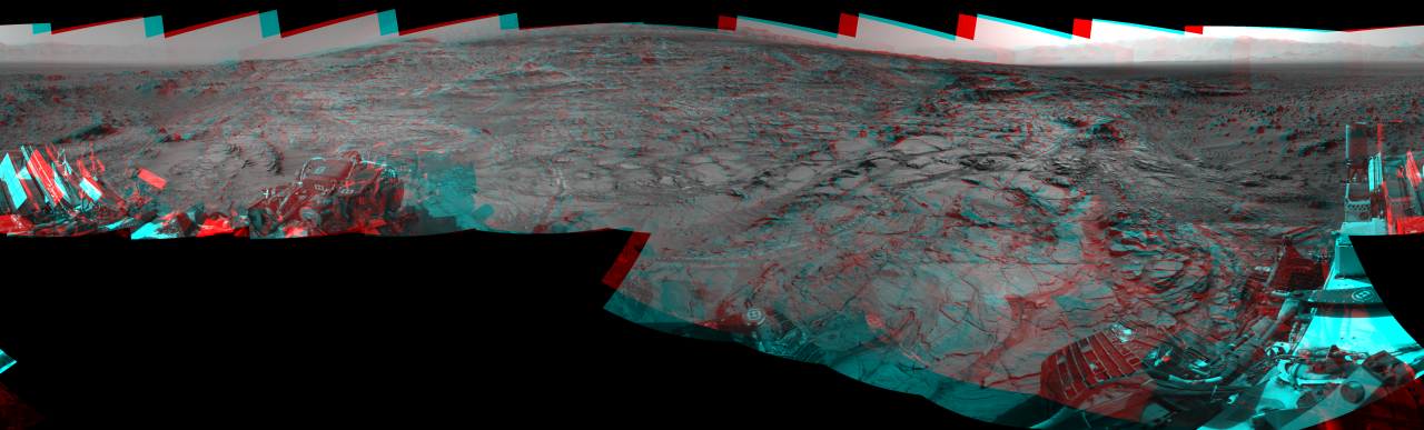 Sol 1083: Mast-Mounted Navigation Camera, Cylindrical Perspective ...