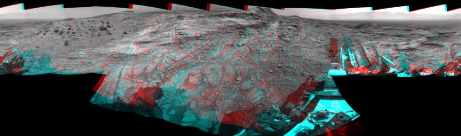 Sol 1093: Mast-Mounted Navigation Camera, Cylindrical Perspective ...