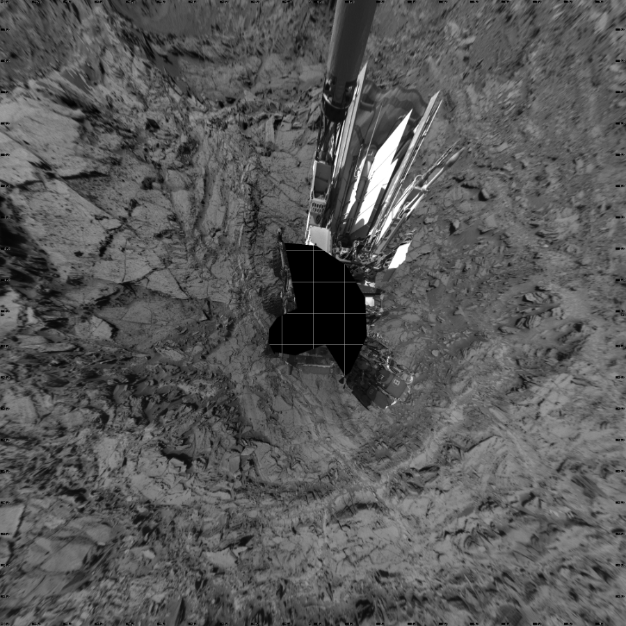 Sol 1127: Left Navigation Camera, Vertical Projection - NASA Science
