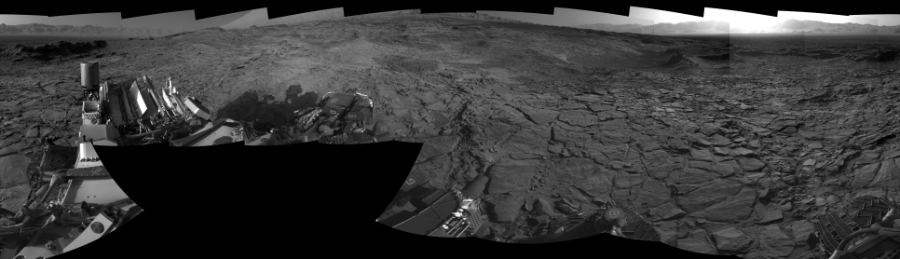 Sol 1148: Right Navigation Camera, Cylindrical Perspective - NASA Science