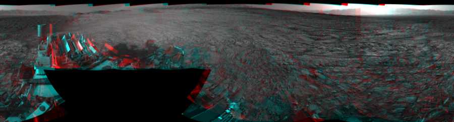 Sol 1160: Mast-Mounted Navigation Camera, Cylindrical Perspective ...