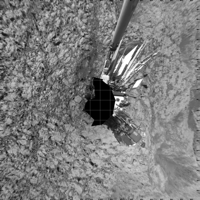 Sol 1167: Left Navigation Camera, Vertical Projection - NASA Science
