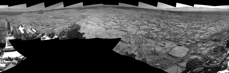 Sol 1167: Right Navigation Camera, Cylindrical Perspective - NASA Science