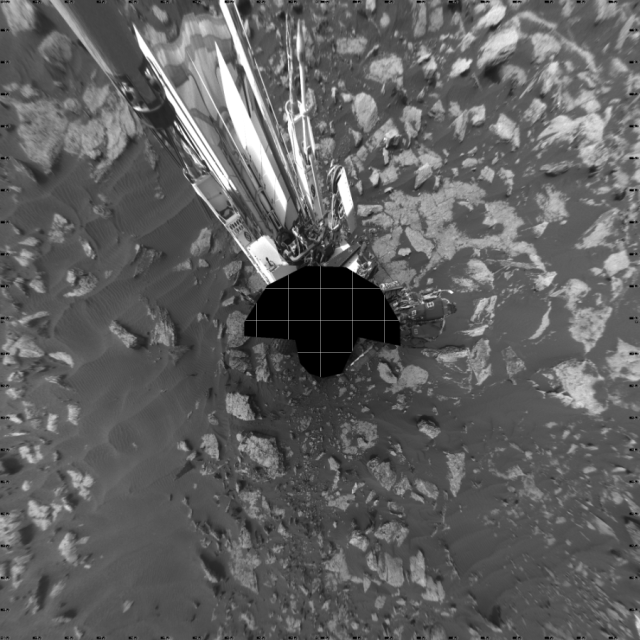 Sol 1630: Left Navigation Camera, Vertical Projection - NASA Science