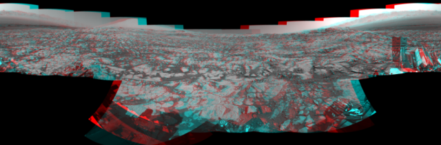 Sol 1827: Mast-Mounted Navigation Camera, Cylindrical Perspective ...