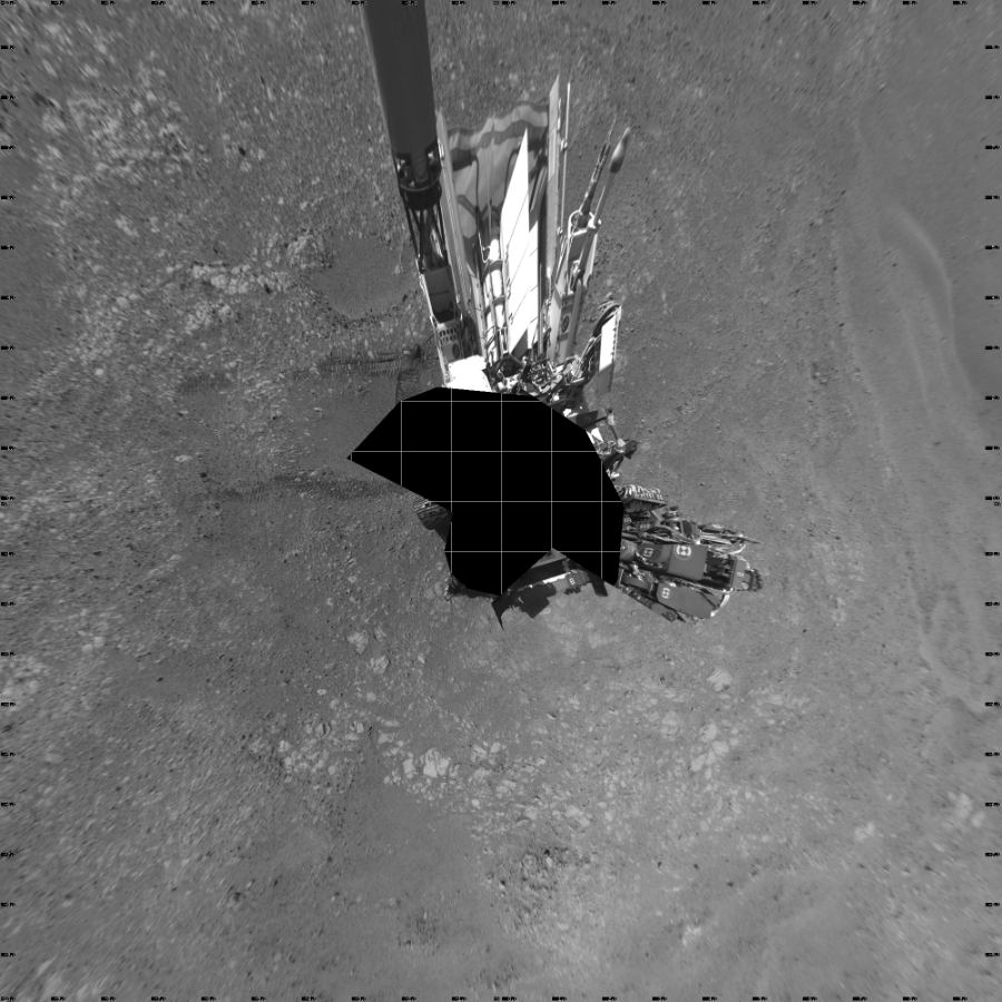 Sol 1894: Left Navigation Camera, Vertical Projection - NASA Science