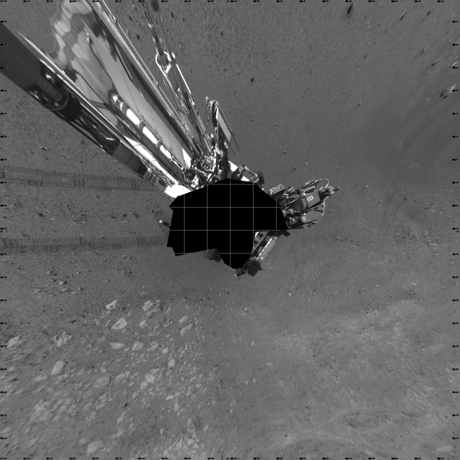 Sol 1896: Left Navigation Camera, Vertical Projection - NASA Science