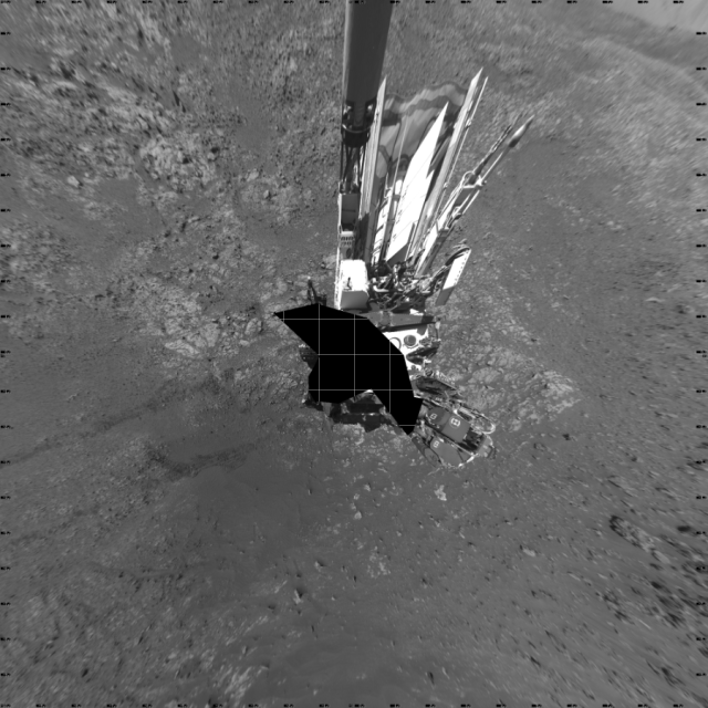 Sol 1949: Left Navigation Camera, Vertical Projection - NASA Science