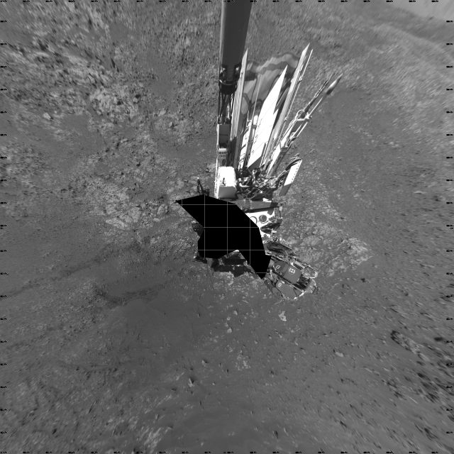 Sol 1949: Left Navigation Camera, Vertical Projection - NASA Science