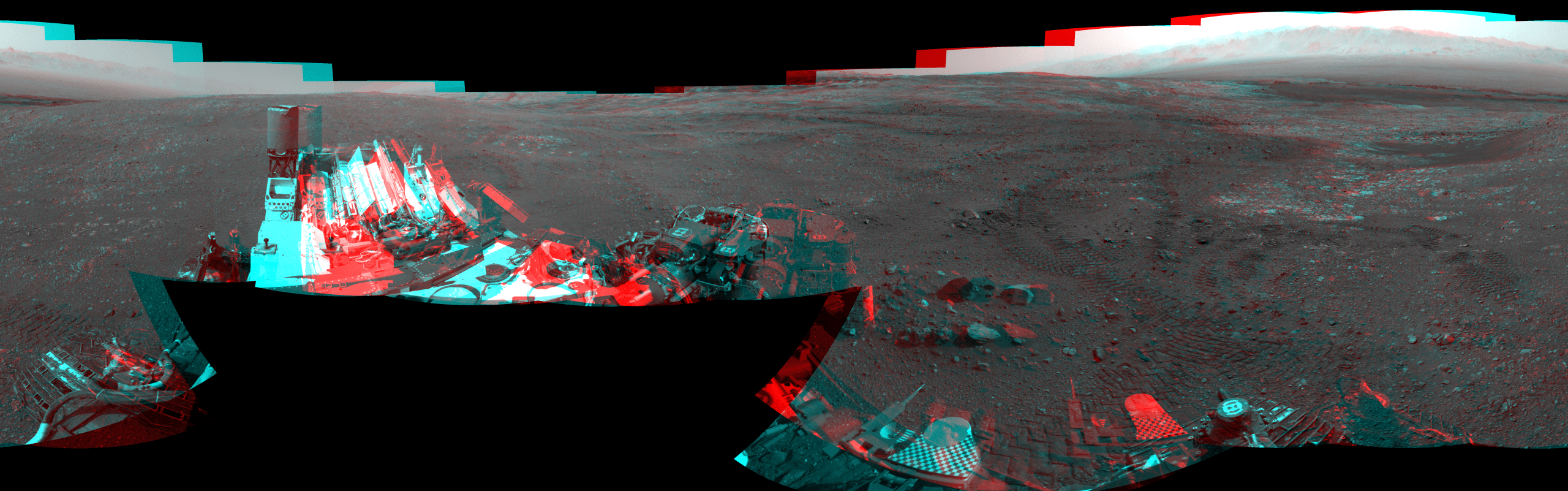 Sol 2017: Mast-Mounted Navigation Camera, Cylindrical Perspective ...