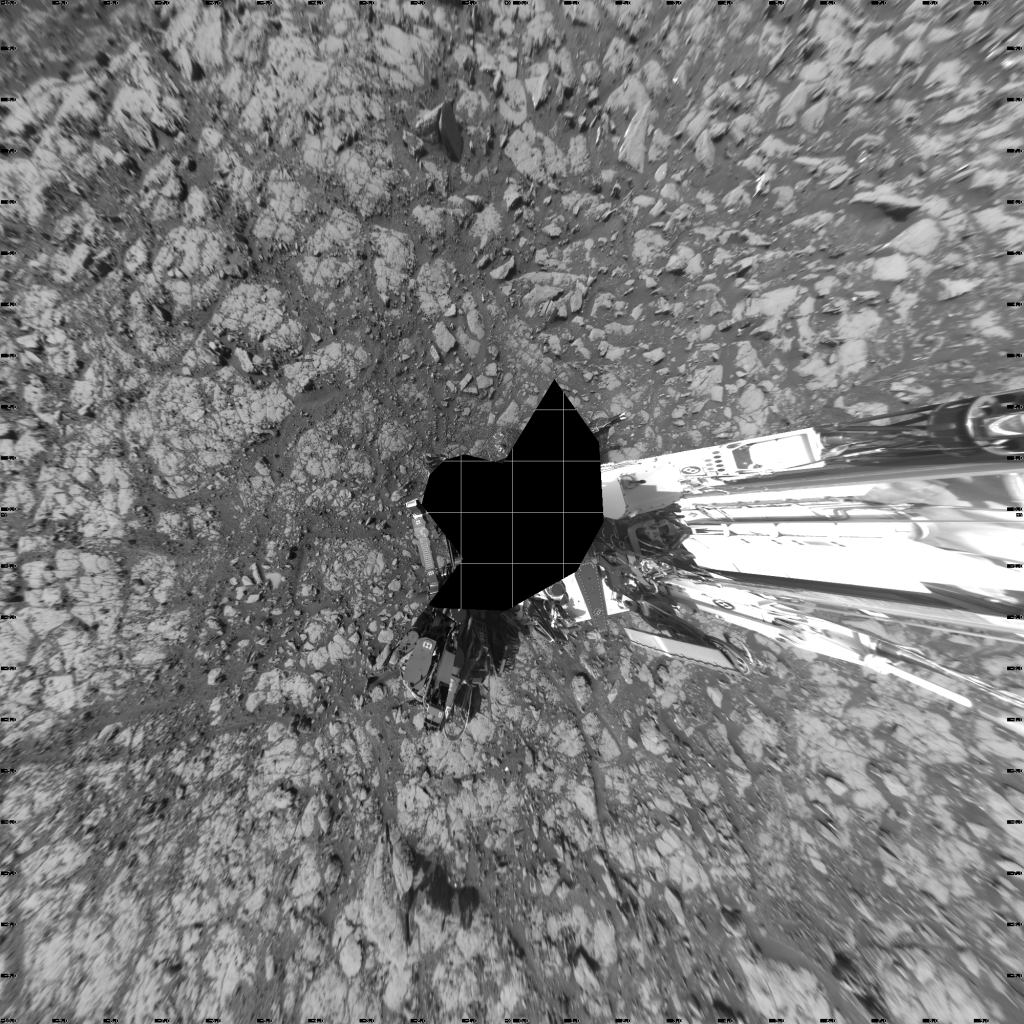 Sol 2040: Left Navigation Camera, Vertical Projection - NASA Science
