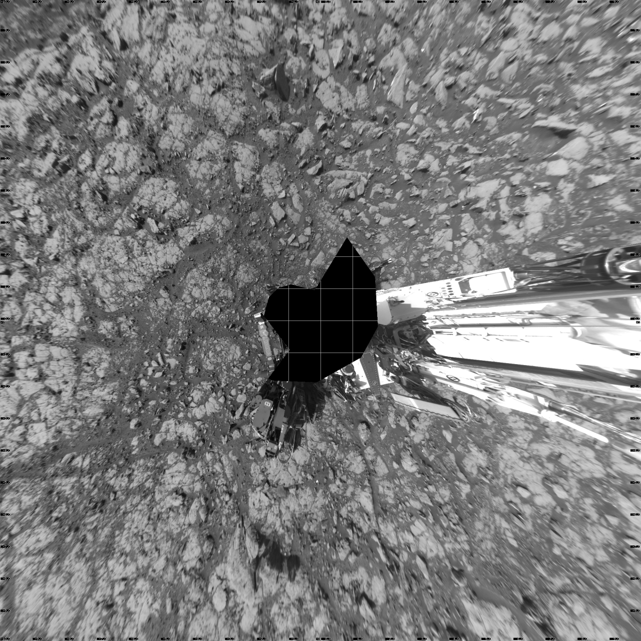 Sol 2040: Left Navigation Camera, Vertical Projection - NASA Science