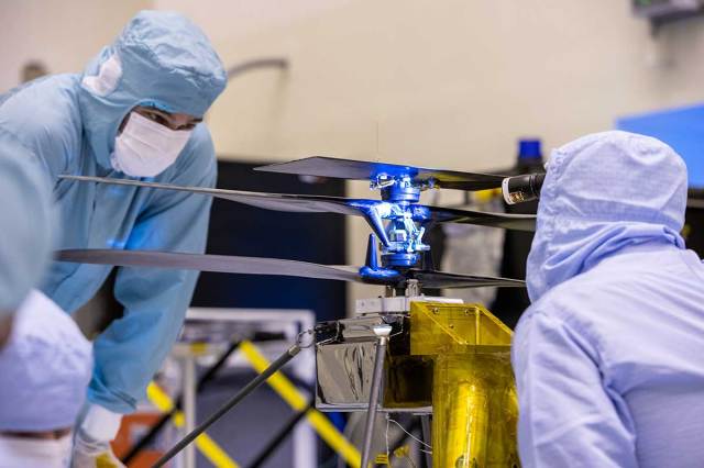 Inspecting NASA's Mars Helicopter - NASA Science