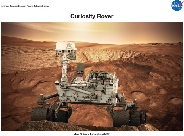 Curiosity's Pre-Landing Lithograph - NASA Science