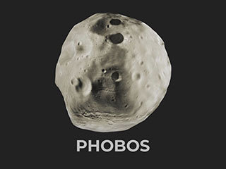Phobos - Mars Moon, 3D Model - NASA Science