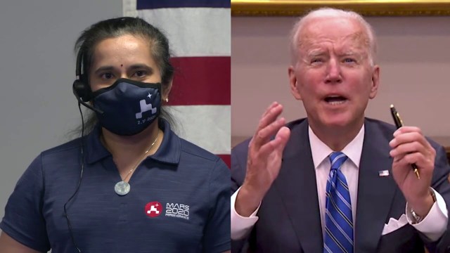 President Biden Calls JPL to Congratulate the Perseverance Mars Rover ...