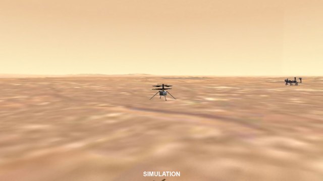 Video Animation Made From Ingenuity's First Flight Data - NASA Science