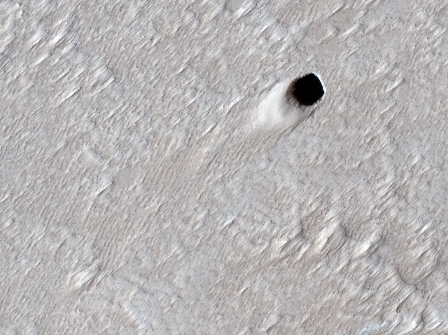 HiRISE Spots the Mouth of a Martian Lava Tube - NASA Science