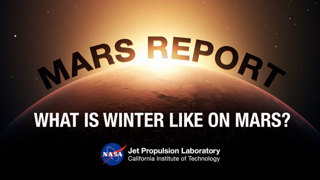 Mars Report: Winter Wonderland on Mars - NASA Science