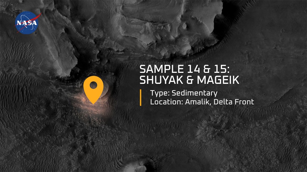Meet the Mars Samples: Shuyak and Mageik (Samples 14 and 15) - NASA Science