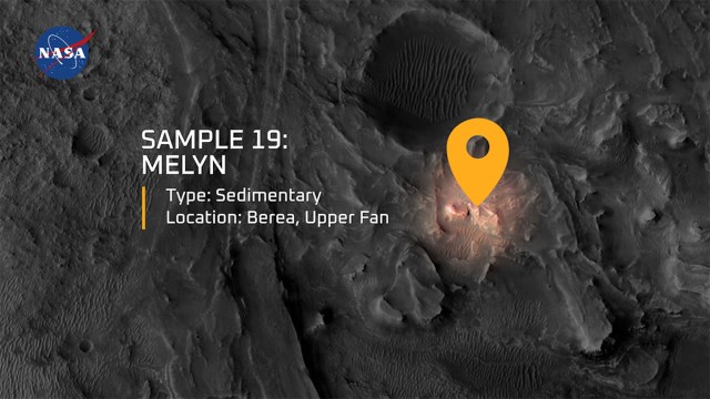 Meet the Mars Samples: Melyn (Sample 19) - NASA Science