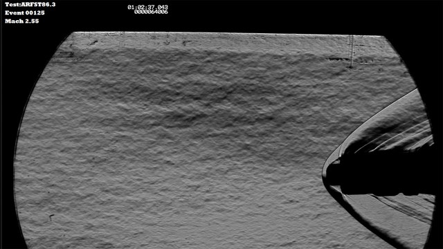 Historic Wind Tunnel Facility Testing NASA's Mars Ascent Vehicle Rocket ...