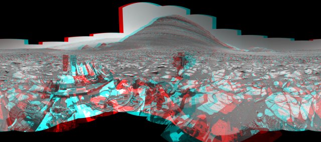 Curiosity at 'Sequoia' in 3D - NASA Science