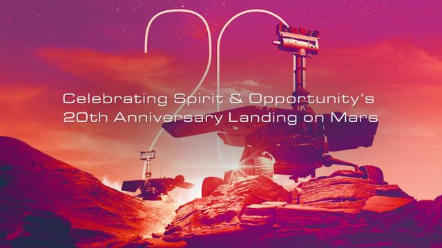Celebrating Spirit & Opportunity's 20th Anniversary Landing on Mars ...