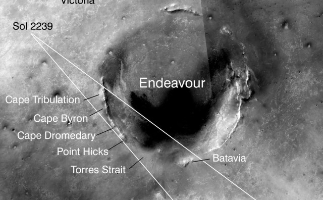 Opportunity Amid Mars Craters - NASA Science