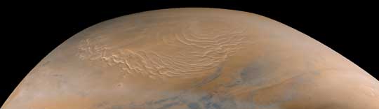 Martian North Polar Cap - NASA Science