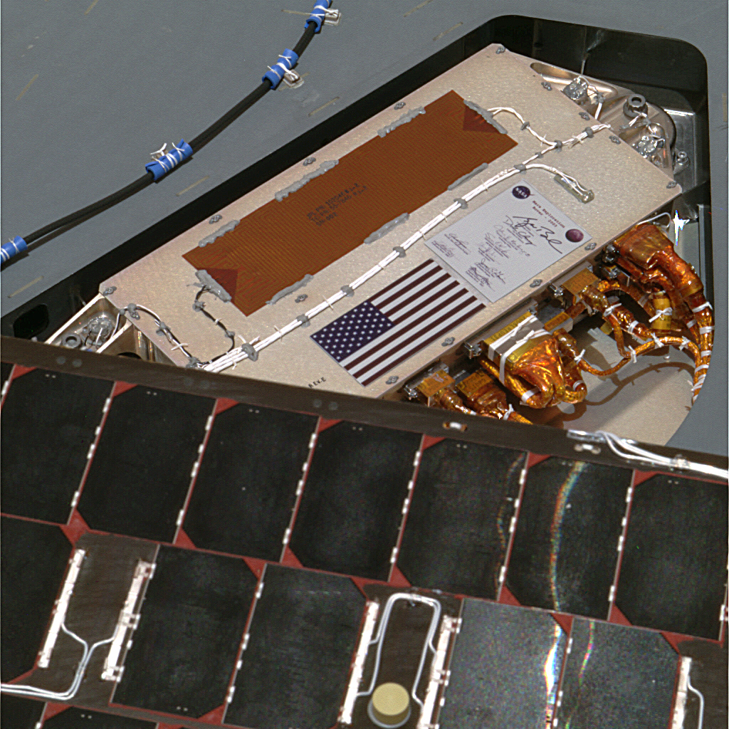 U.S. Flag on NASA's Spirit rover - NASA Science