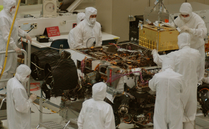 Installing SAM Instrument into Curiosity Mars Rover - NASA Science