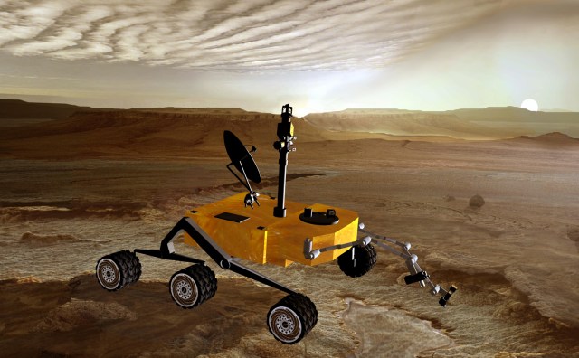 Mars Science Laboratory at Sunset (Artist's Concept) - NASA Science