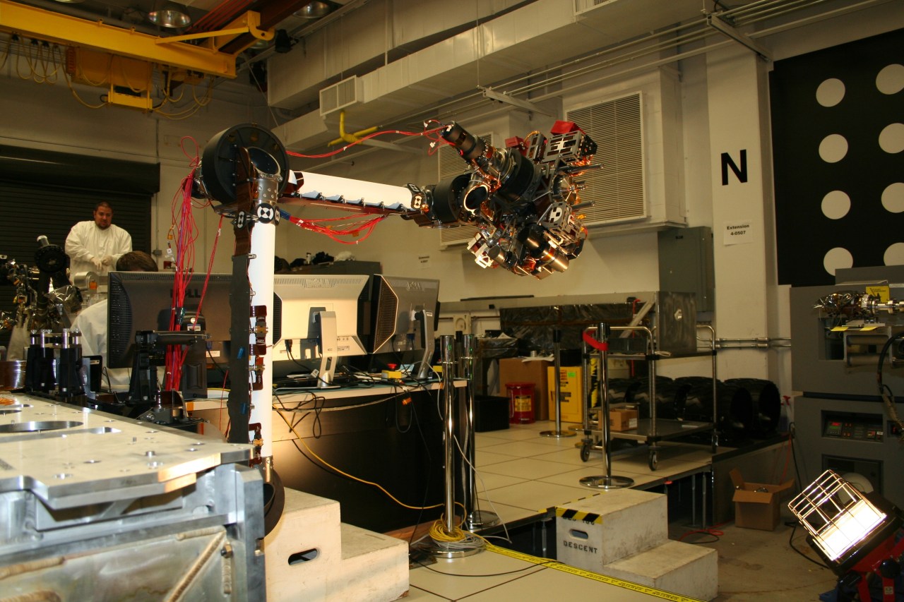 Robotic Arm Testing Image #2 - NASA Science