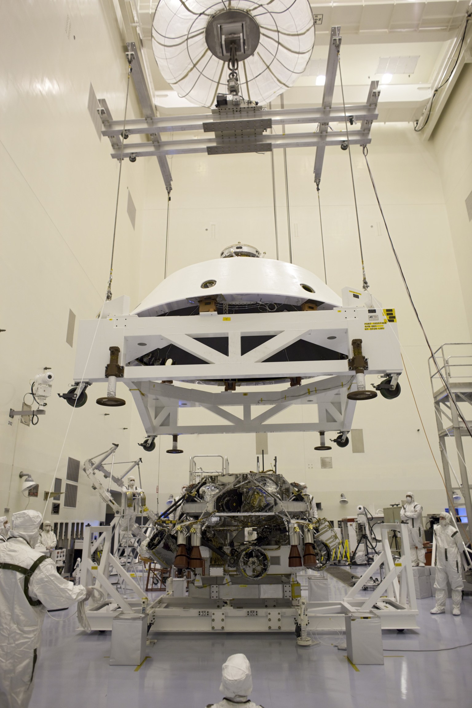 Backshell Meets Rover! - NASA Science