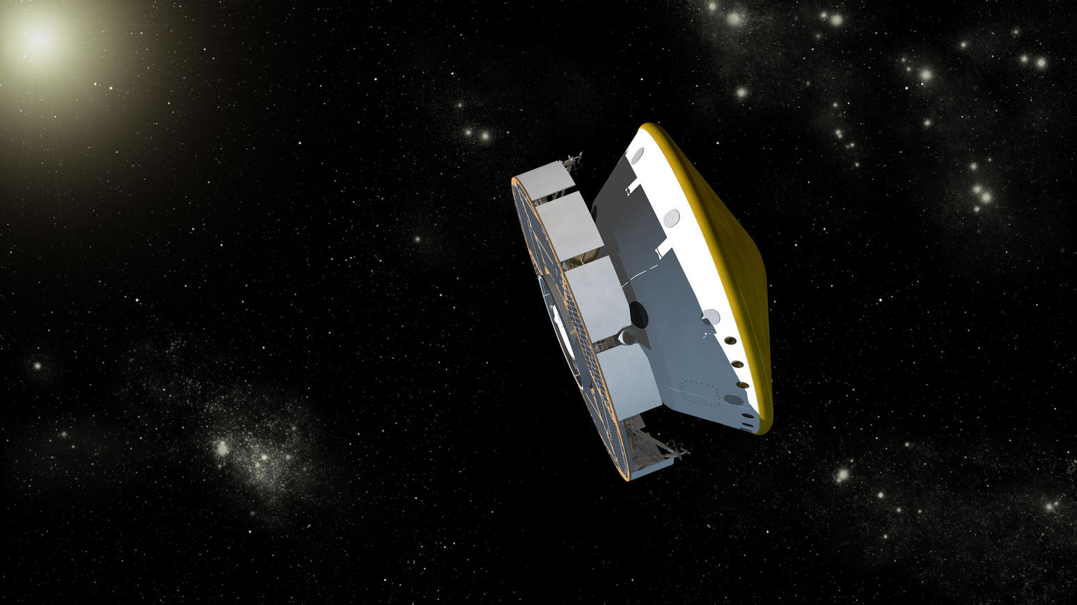 Mars Science Laboratory Spacecraft During Cruise, Artist's Concept ... Mars Science Laboratory Spacecraft During Cruise, Artist's Concept ...